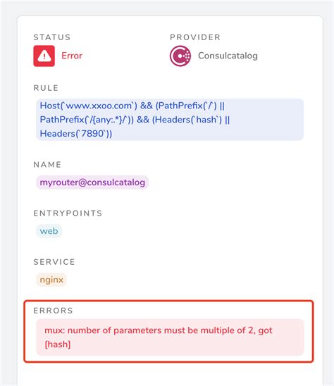 Error While Parsing Rule Host`` Andand Pathprefix`` 139