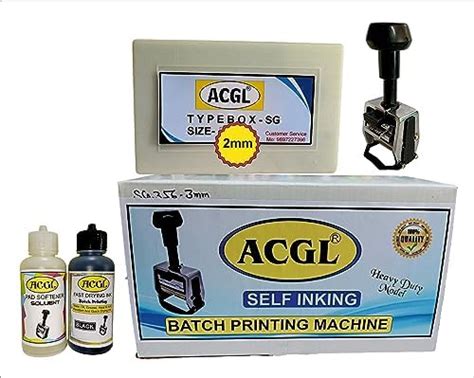 Batch No Mrp Date Printing Machine Manual Batch Coding