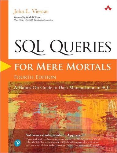 Книга Sql Queries For Mere Mortals A Hands On Guide To Data