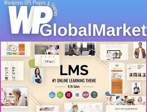 LMS Learning Management System Education LMS WordPress Theme Wordpress Premium Themes And