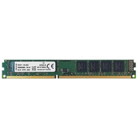 خرید و قیمت رم کامپیوتر کینگستون 8 گیگابایت Kingston Ddr3 8gb 1600mhz فراکامپیوتر فروشگاه