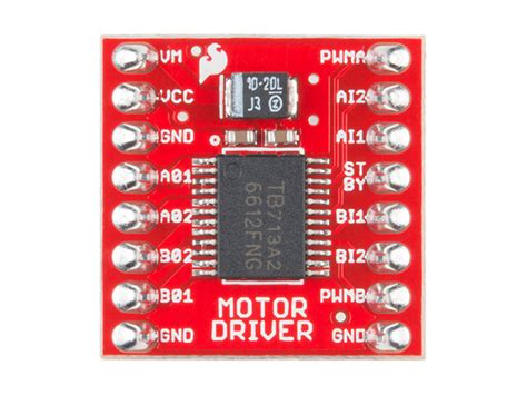 스파크펀 Tb6612 듀얼 모터 드라이버 Sparkfun Motor Driver Dual Tb6612fng With