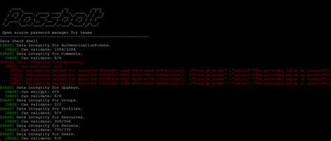 Page Is Not Loading Correctly Passwords Are No Longer Accessible · Issue 115 · Passbolt