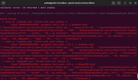waf rtems in libbsd compilation issue bsp for beagleboneblack