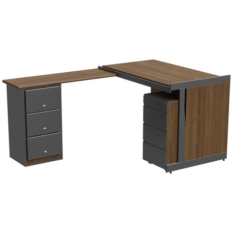 Office Table 3d Model A23d