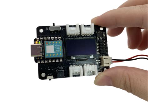 Xiao Big Power Small Board 1 2 Using The Button Switch On The Xiao Expansion Board To