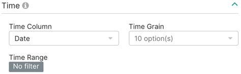 time series bar charts in apache superset preset