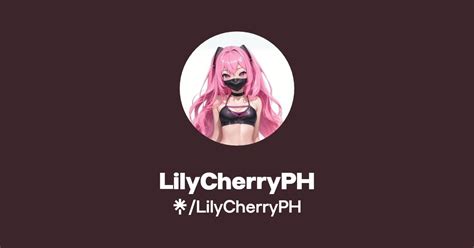 Lilycherryph Twitter Instagram Tiktok Linktree