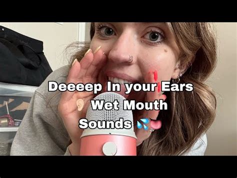 ASMR 4k • Wet Mouth Sounds 👄 DEEP Inside Your Ears! (3Dio)