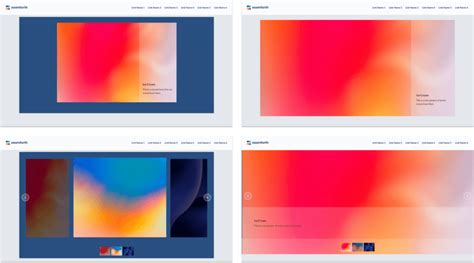 Slideshow Feature Improvement For A Site Building Platform By Laura Castano