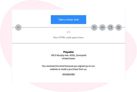 Embed Video In Mailerlite Email Using Playable Playable