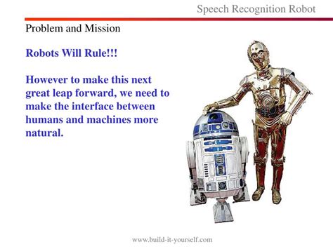 Ppt Speech Recognition Robot Powerpoint Presentation Free Download
