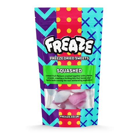 Squashed Freeze Dried Sweets Freaze