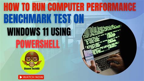 How To Run Computer Performance Benchmark Test On Windows 11 Using Powershell Gpu Stress Test