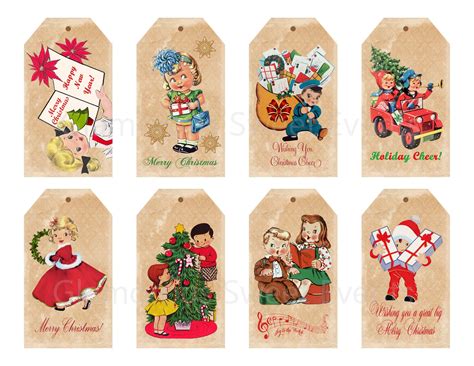 Printable Vintage T Tags