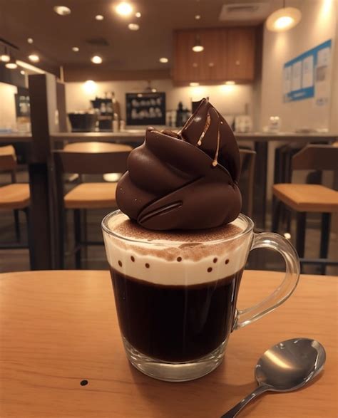Premium Ai Image Cold Cofee