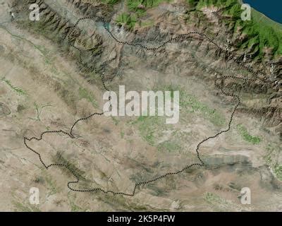 Qazvin Province Of Iran High Resolution Satellite Map Locations And