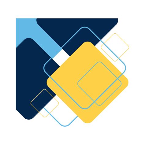 Modern Corner Geometric Shape Element 43571211 Vector Art At Vecteezy