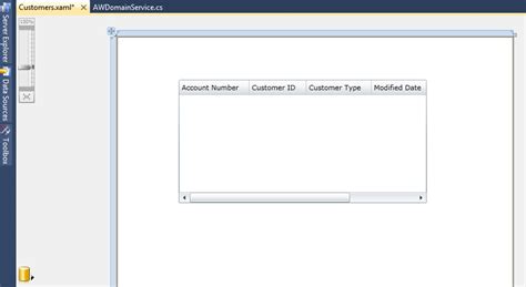 Data Driven Example Using Silverlight Business Application TechBubbles