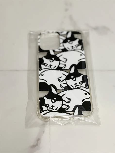 귀여운 고양이 캐릭터 아이폰 케이스 하찮은 고양이 샵의 하찮은 고양이 젤리 범퍼 케이스 리뷰예요