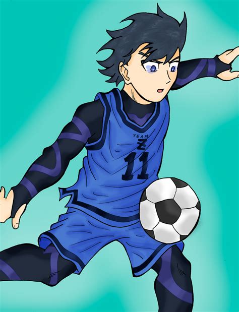 Yoichi Isagi Blue Lock By Sebandicoot On Deviantart