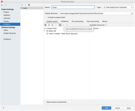 Configuração Do Servidor Tomcat E Url No Intellij Java Servlet