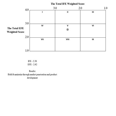 Ie Matrix Sample Pdf