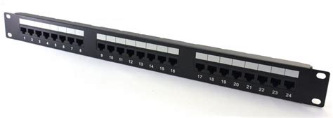 Патч панель 24 порти неекранована Hypernet Патч панелі неекрановані