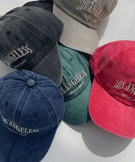 당일배송 최저가얼굴작아보여🤎11할인 칼린 빈티지 컬러 볼캡 소두핏 모자 에이블리