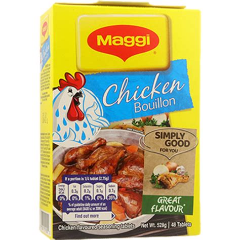 Maggi Chicken Tablets 48x11g Now2su