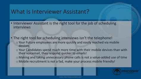 Ppt Interviewer Assistant Powerpoint Presentation Free Download Id