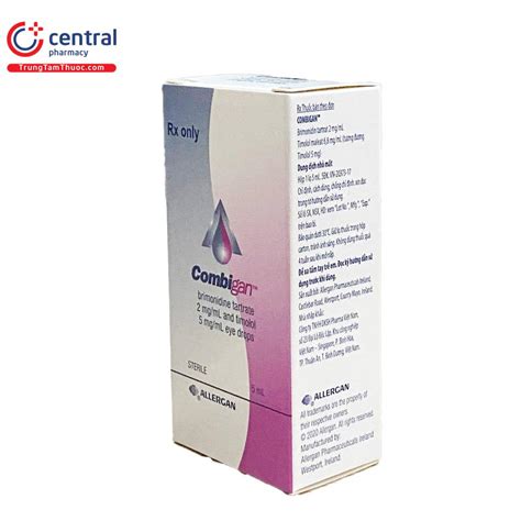 Thuốc Combigan Cách Dùng Liều Dùng Lưu ý Khi Sử Dụng