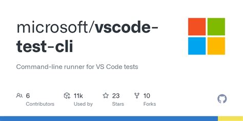 Vscode Test Cli Readme Md At Main · Microsoft Vscode Test Cli · Github
