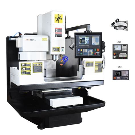 Vmc 4 Axis Cnc Machining Center 400kg Max Load 36m Min X Rapid Feed