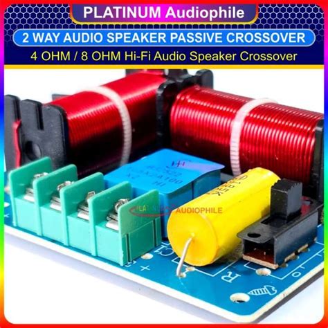 Jual Crossover Pasif 2 Way Passive Speaker Crossover Bass Treble Di Seller Circlet Cengkareng