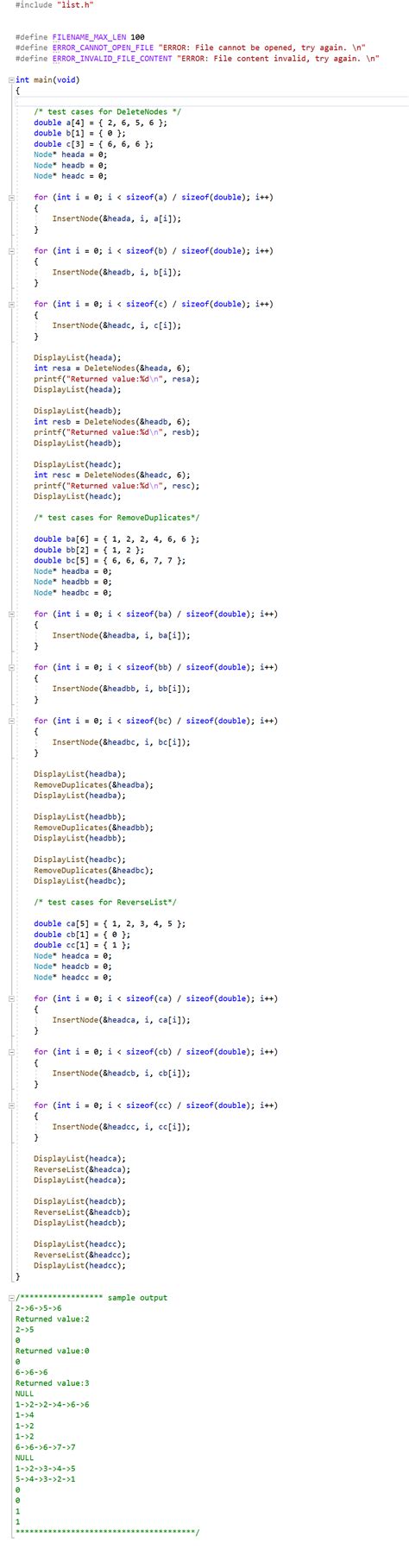 Solved DeleteNodes Int DeleteNodes Node Phead Double Chegg Com