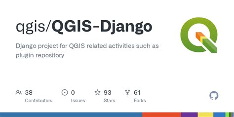 Github Qgisqgis Django Django Project For Qgis Related Activities Such As Plugin Repository