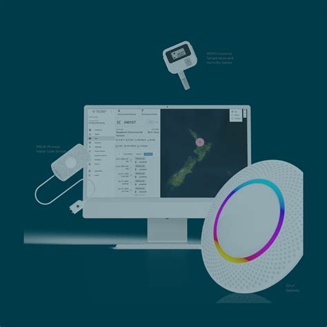 Wireless Temperature Humidity Sensors Monitoring