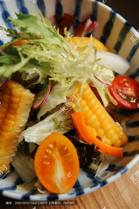 蔬菜沙拉 中国菜系 食品餐饮 摄影素材 汇图网