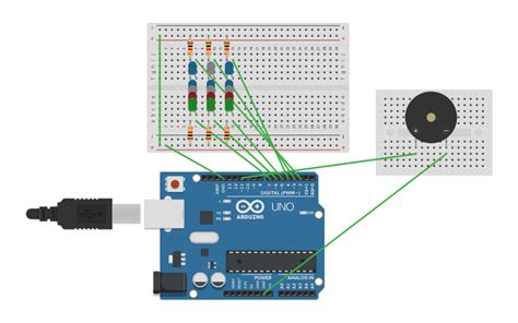 Circuit Design Проект Tinkercad