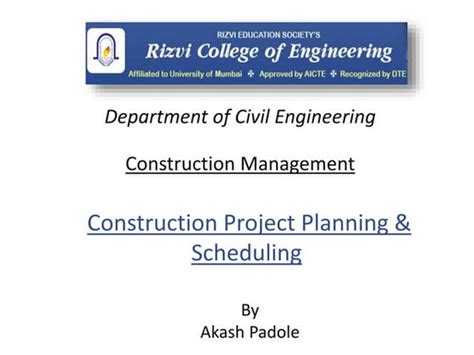 Report On Planning And Scheduling Of A Minor Bridge Pdf