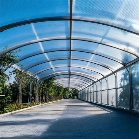 Prefabricated Polycarbonate Structure Service For Greenhousesroofing