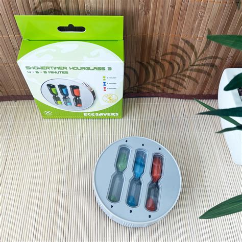 Ecosavers Shower Timer Hourglass 3 It Must Be Green