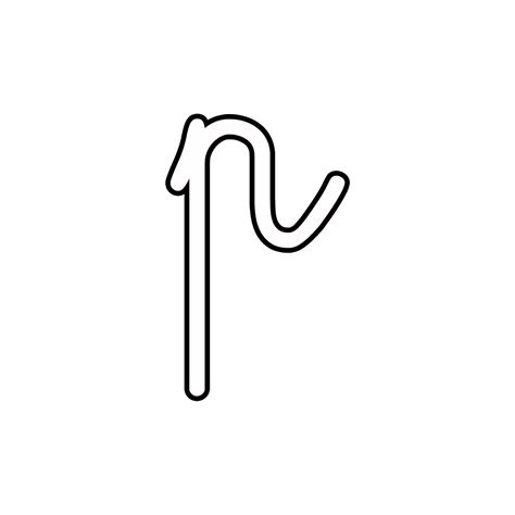 Letters And Numbers Letter P Lowercase Cursive