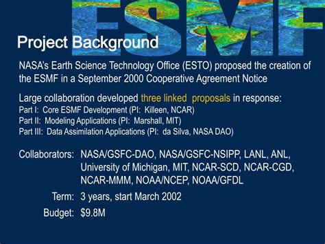 Ppt Introduction To The Earth System Modeling Framework Powerpoint