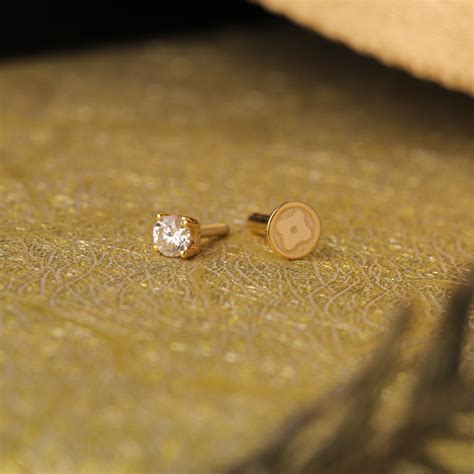 Piercing Diana 3mm Topas Diamant By Olga Ribler