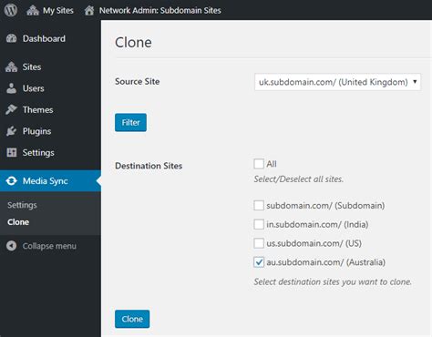 Multisite Shared Media For Wordpress By Obtaininfotech Codecanyon