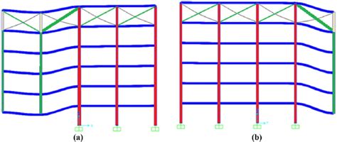 alternative load paths of the strengthened building after two