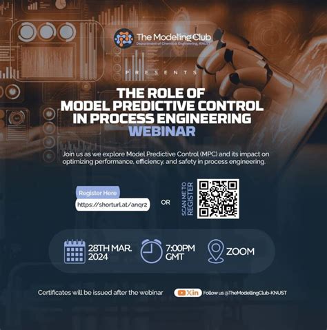 Modelpredictivecontrol Processengineering Webinar The Modelling Club Knust