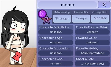 Momo Gacha Life By Fnaf256 On Deviantart